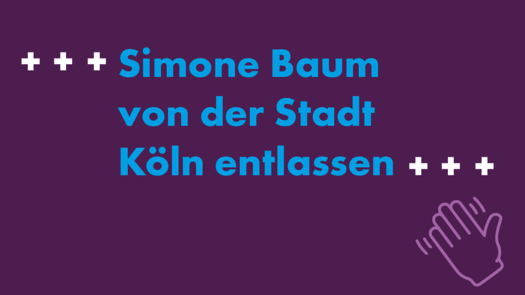 Tschö Simone! | Köln gegen Rechts
